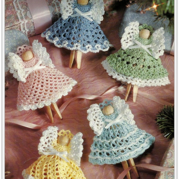Clothespin Angels - Etsy