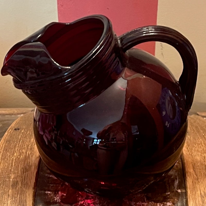 Anchor Hocking Ruby - Etsy