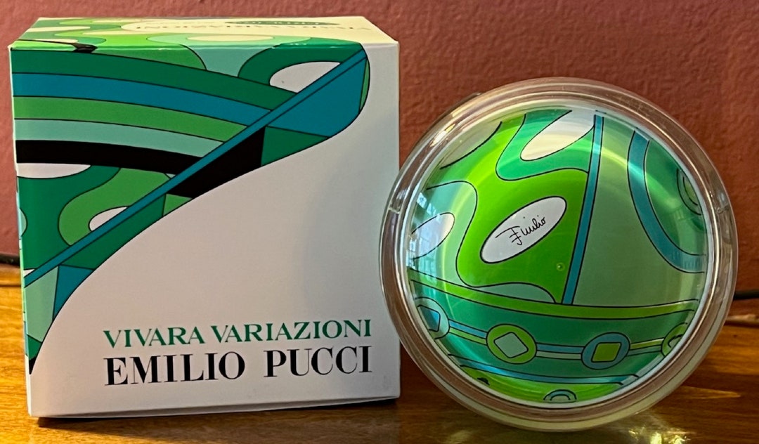 EMILIO PUCCI VIVARA Variazioni Verde 072 Green Perfume Bottle - Etsy