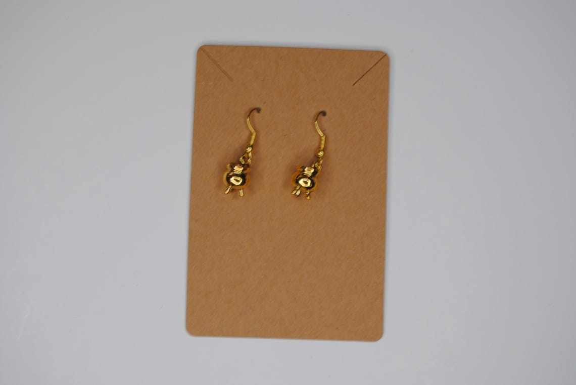 Gold Witches Brew Earrings. Gold Cauldron Accessory. Witch Inspired ...