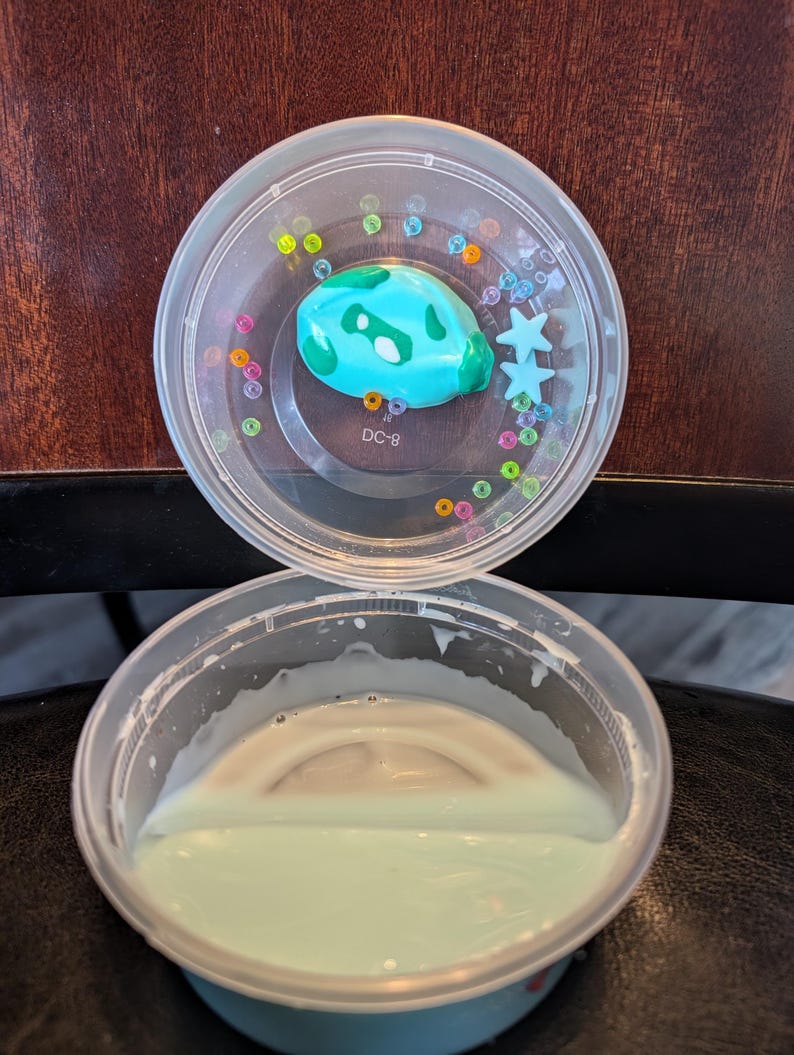 Crystal Caves DIY Slime Kit With Clay and Clay Beads - Etsy