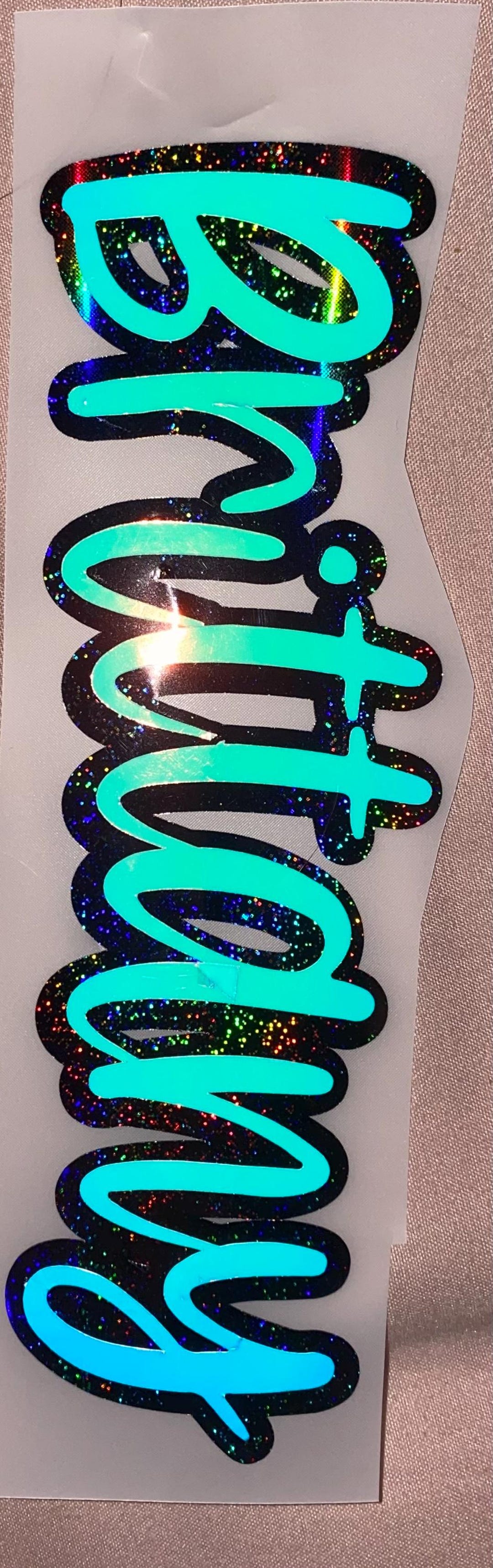 Custom Layered Name Decal - Etsy