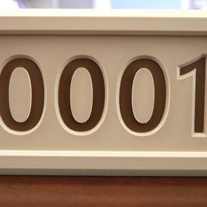 0001 Door Sign - Roblox Doors Inspired - Pretend Play - Etsy