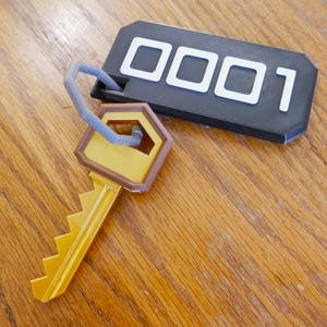 Roblox Doors Inspired Room Key Set Pretend Play - Etsy