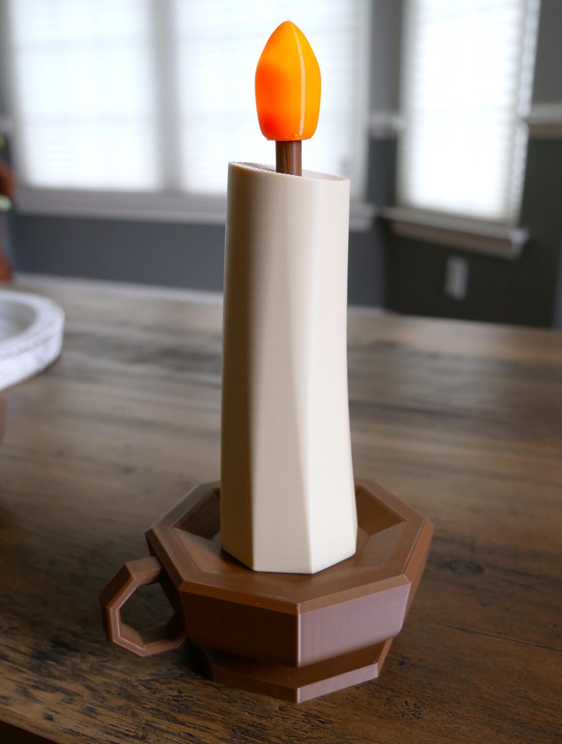 Roblox Doors Inspired Candle With LED Flickering Flame - Pretend Play ...