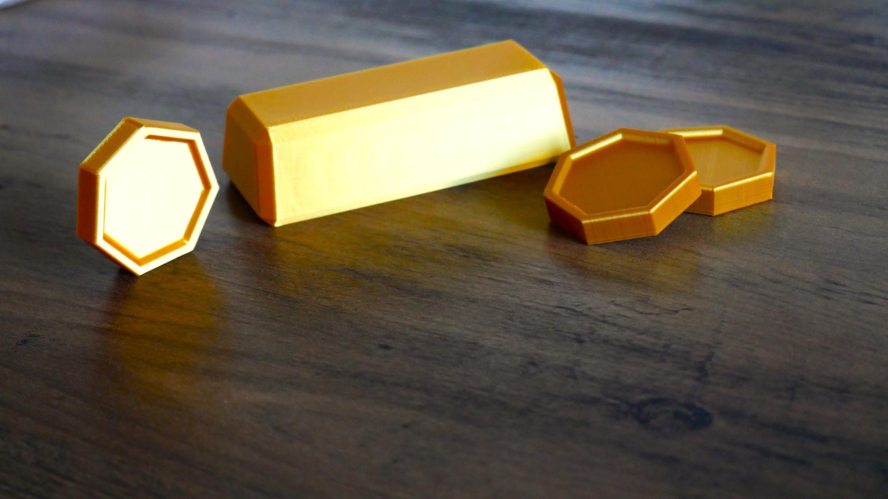 Gold Coins and Bar - Roblox Doors Inspired - Pretend Play - Etsy