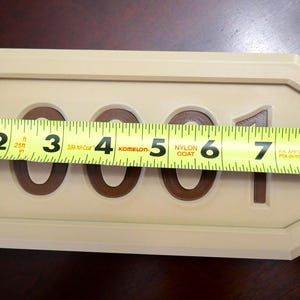 0001 Door Sign - Roblox Doors Inspired - Pretend Play - Etsy