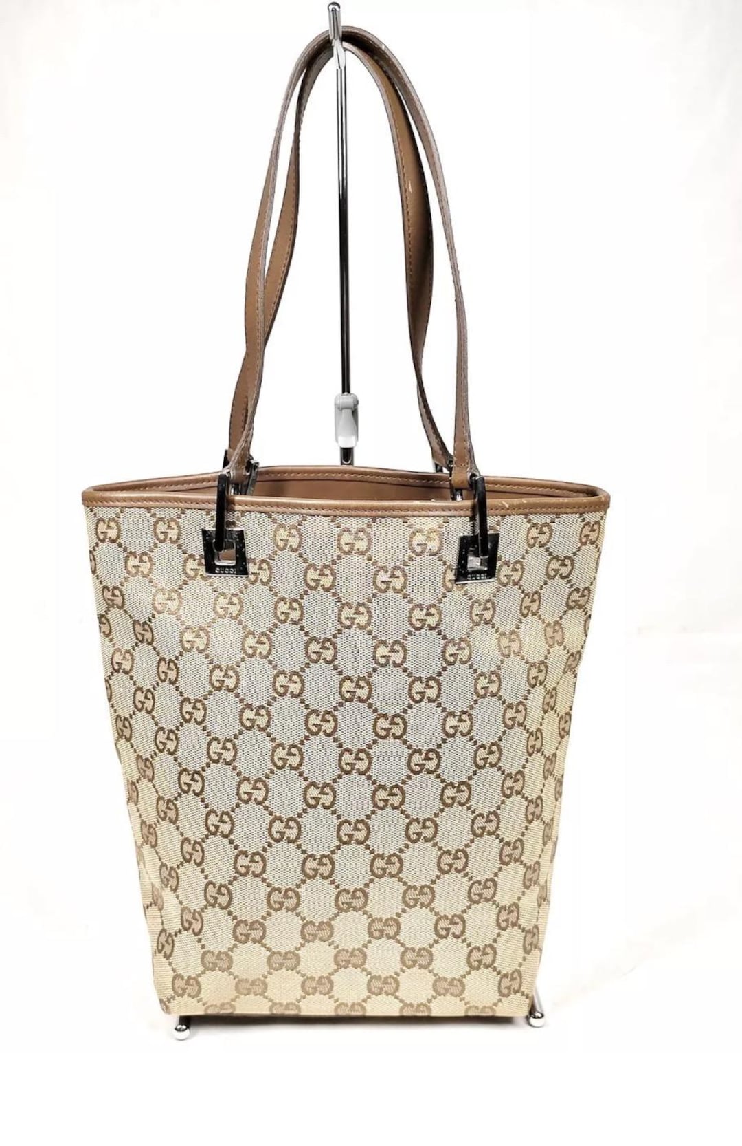 Authentic Gucci Supreme GG Monogram Women's Handbag - New Condition ...