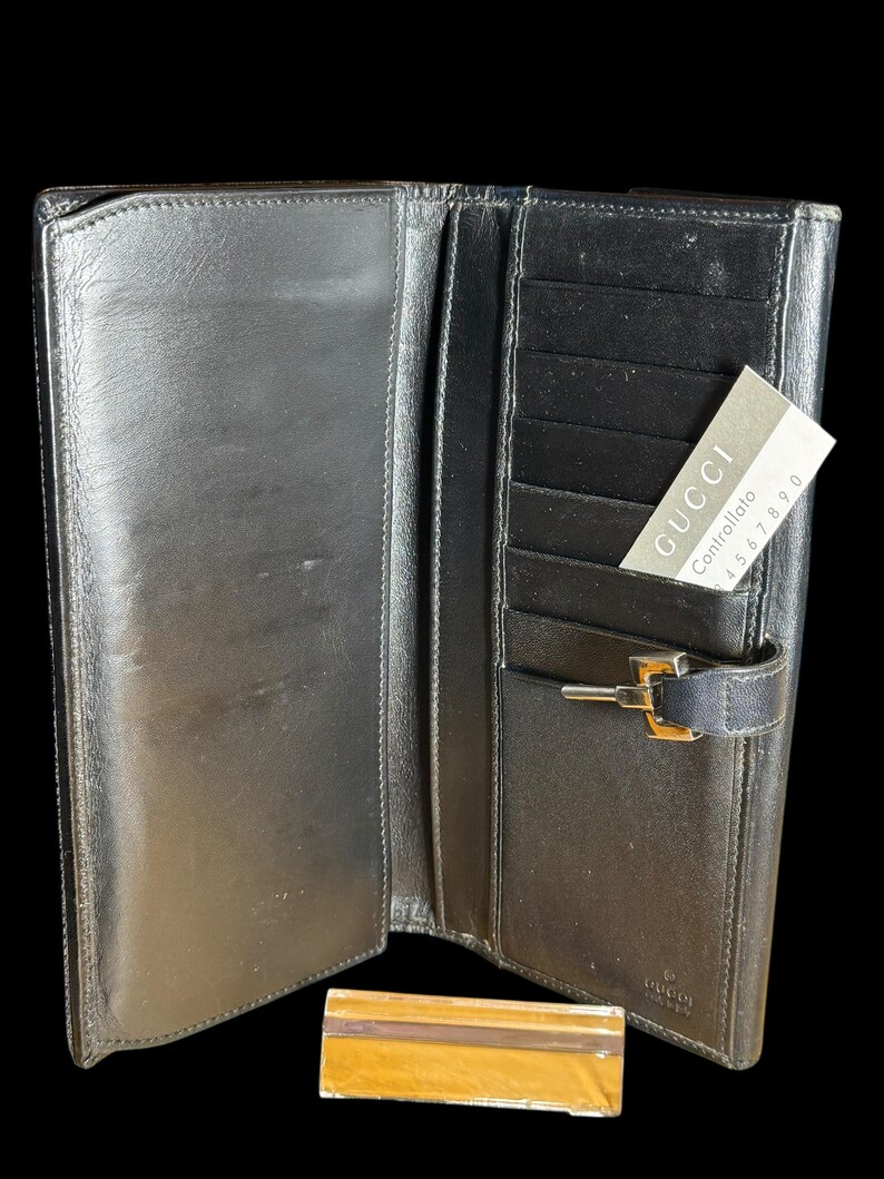 Authentic Gucci Supreme GG Monogram Jackie Wallet - Genuine Leather ...
