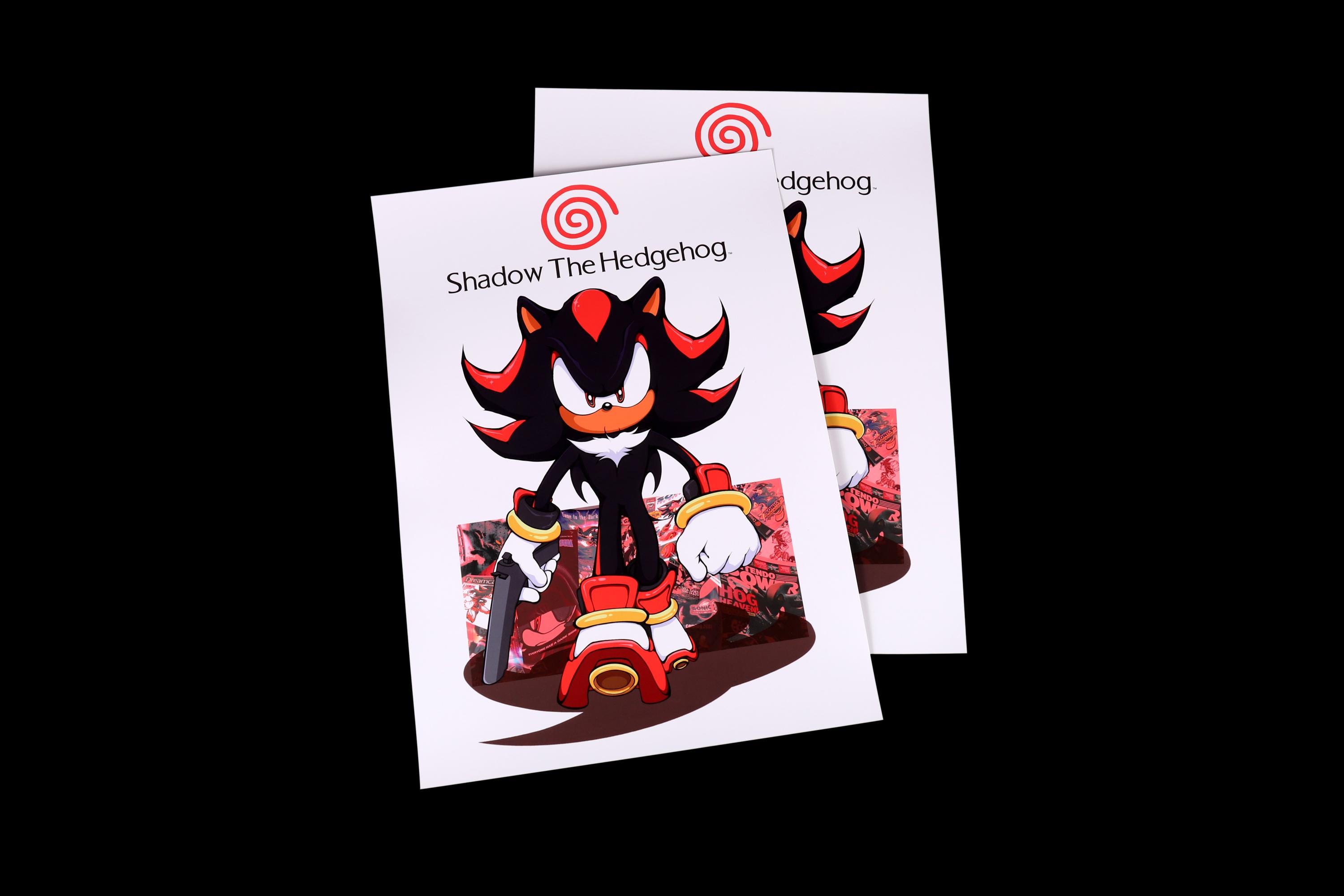 Shadow Dreamcast Poster, A3 Print, Sonic Adventure 2, Magazine Style - Etsy