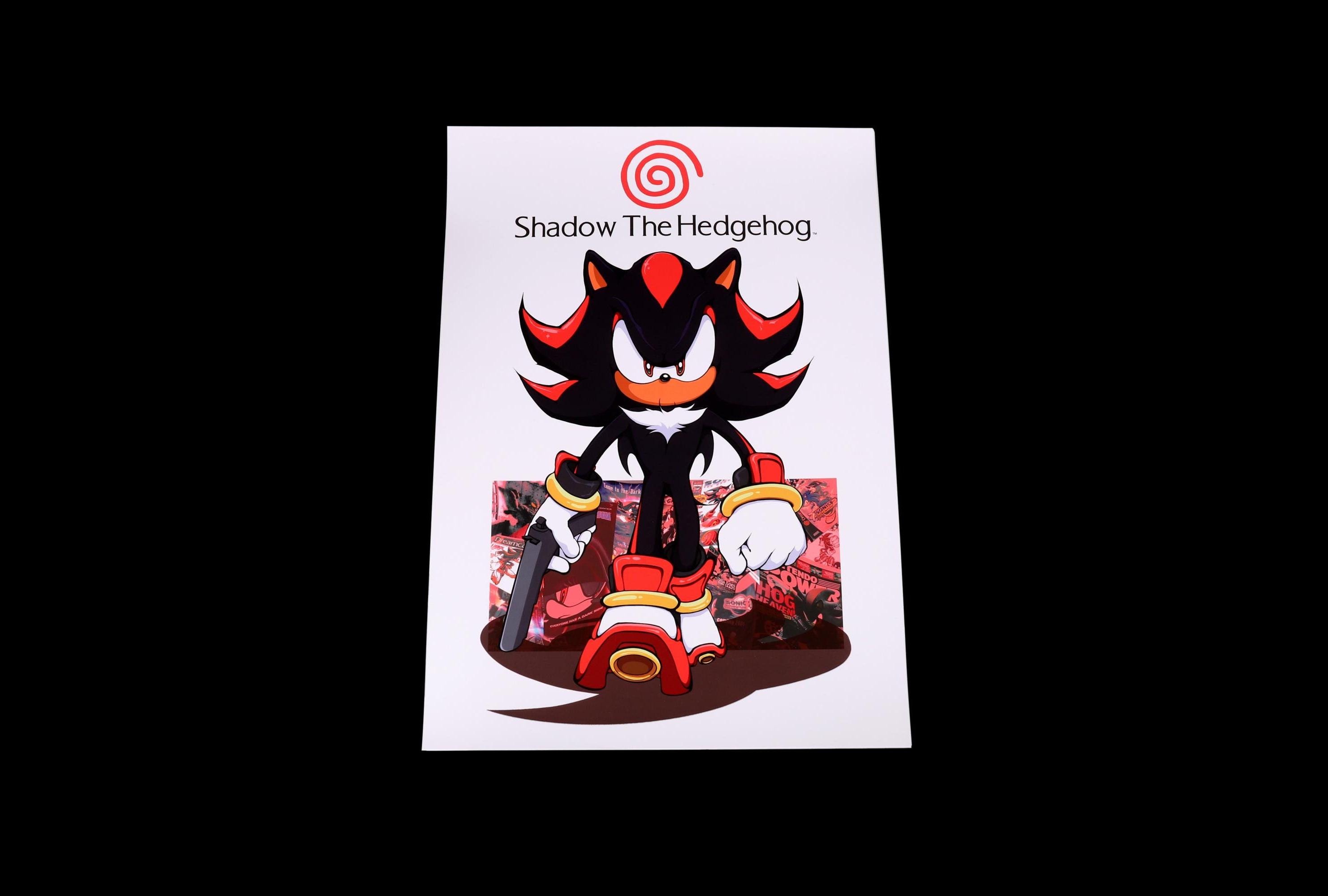 Shadow Dreamcast Poster, A3 Print, Sonic Adventure 2, Magazine Style - Etsy