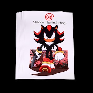 Shadow Dreamcast Poster, A3 Print, Sonic Adventure 2, Magazine Style - Etsy
