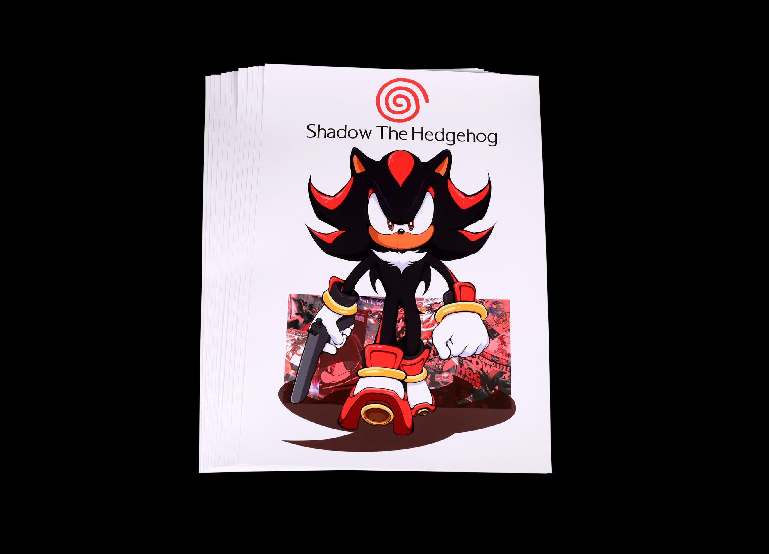 Shadow Dreamcast Poster, A3 Print, Sonic Adventure 2, Magazine Style - Etsy
