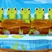 Five Little Speckled Frogs | Nursery Rhyme | Learning Game | Busy Book ...