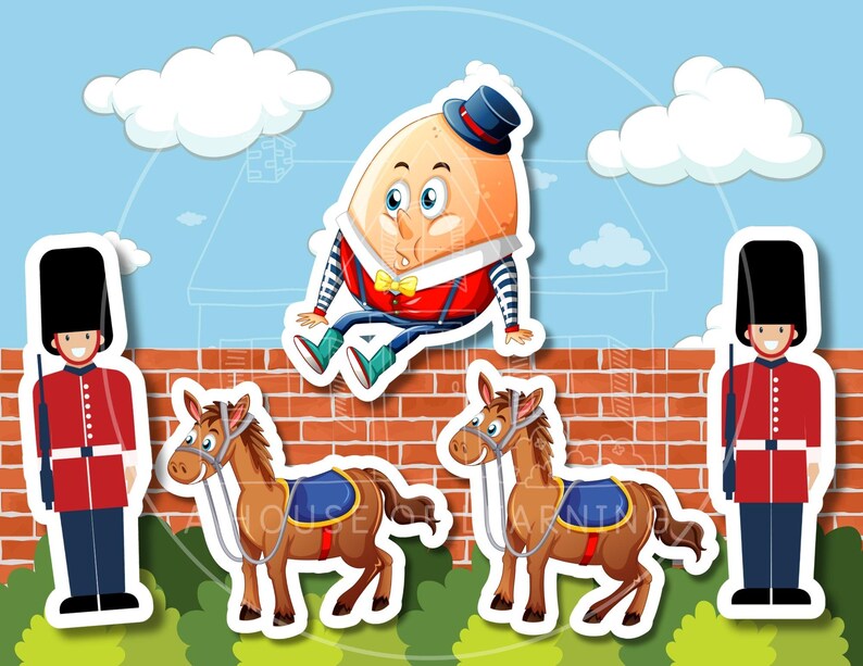 Humpty Dumpty | Nursery Rhyme | Learning Game | Busy Book | File Folder ...