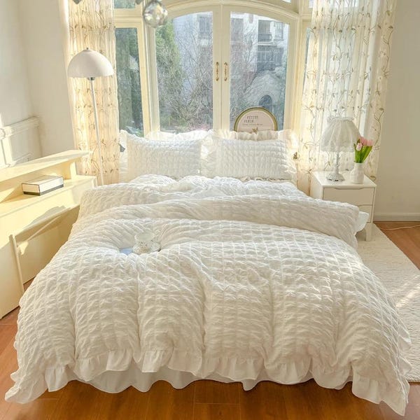 Ruffle Bedding - Etsy