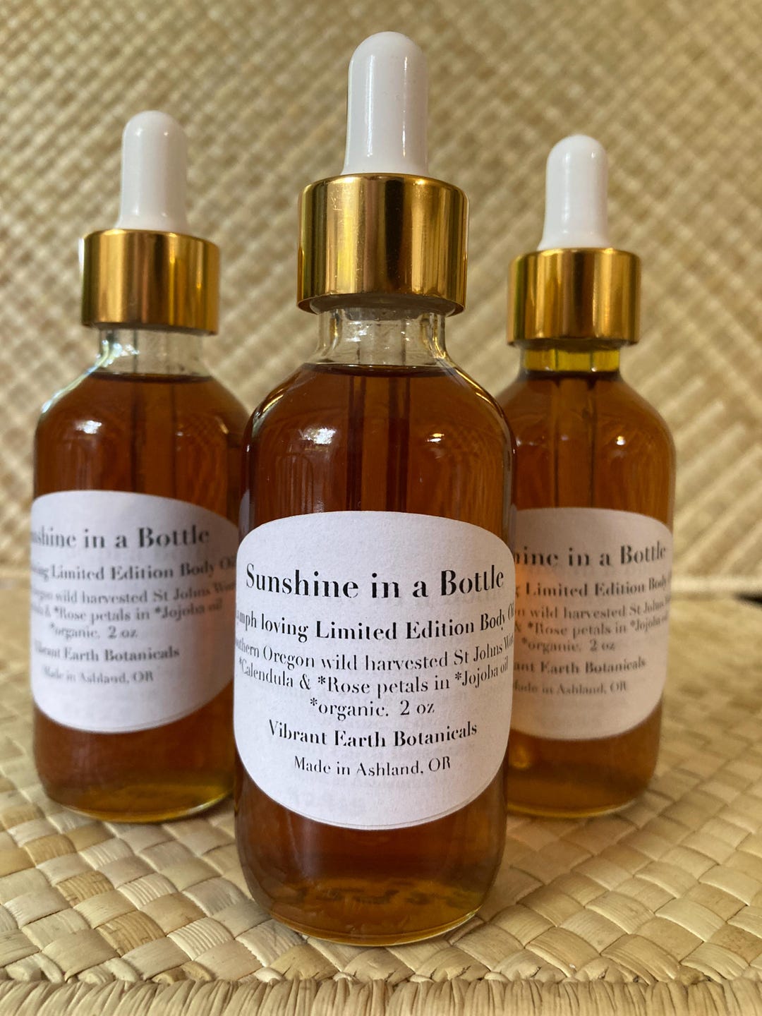 St. Johns Wort Body Oil, With Calendula and Rose - Etsy