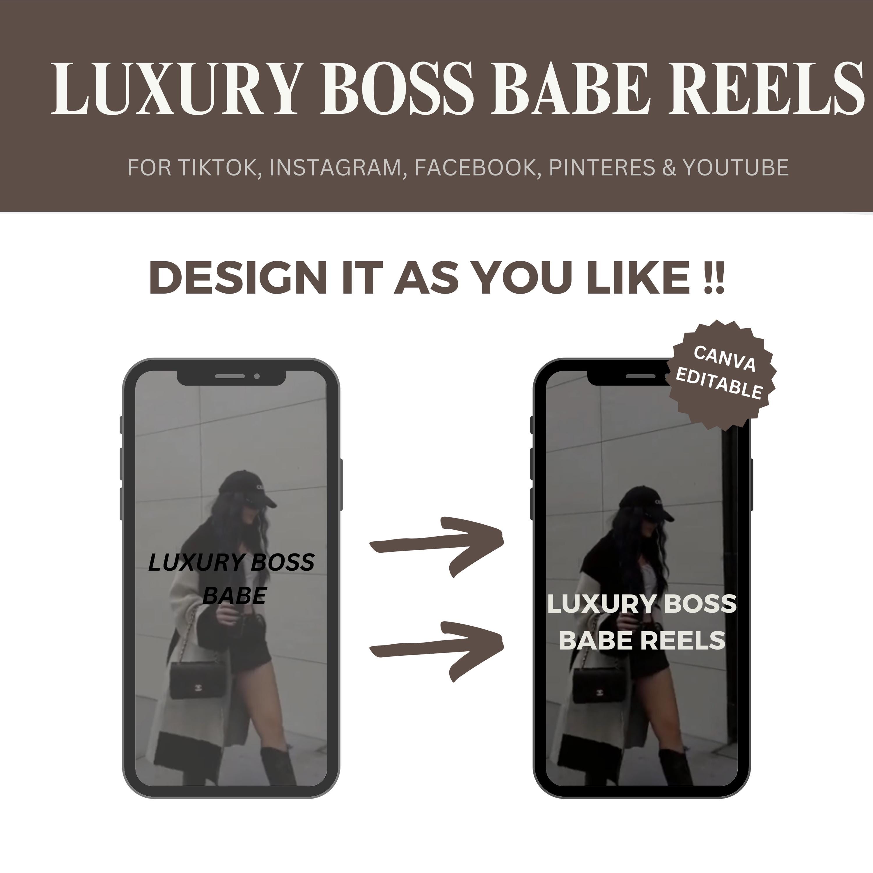 2000+ Luxury Aesthetic Boss Babe Reels Bundle, Faceless Marketing, Digital Marketing, Master ...