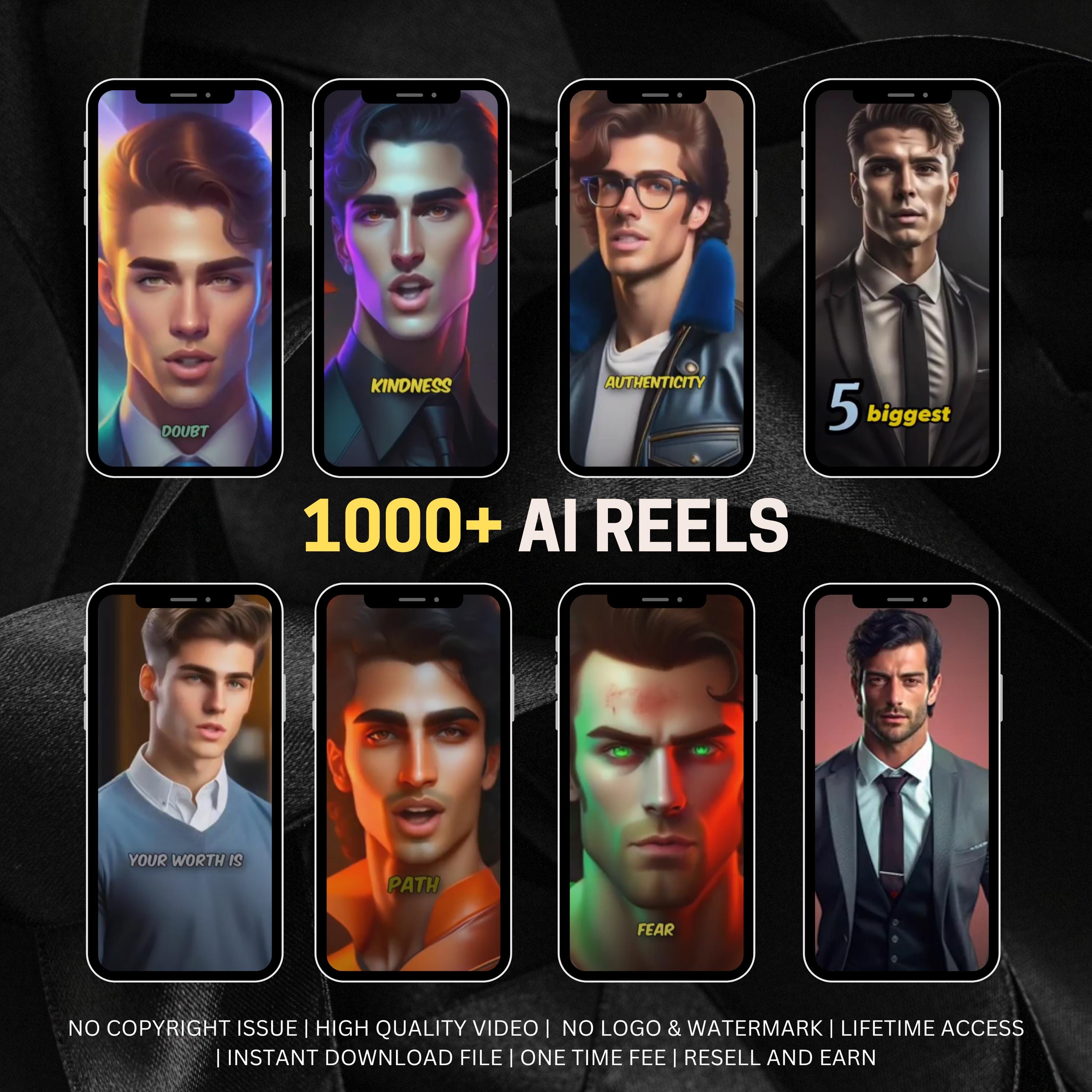 30k+ Mega Reels Bundle, Ready to Resell, Reels Bundle, Aesthetic Reels ...