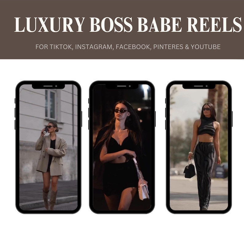 2000+ Luxury Aesthetic Boss Babe Reels Bundle, Faceless Marketing, Digital Marketing, Master ...