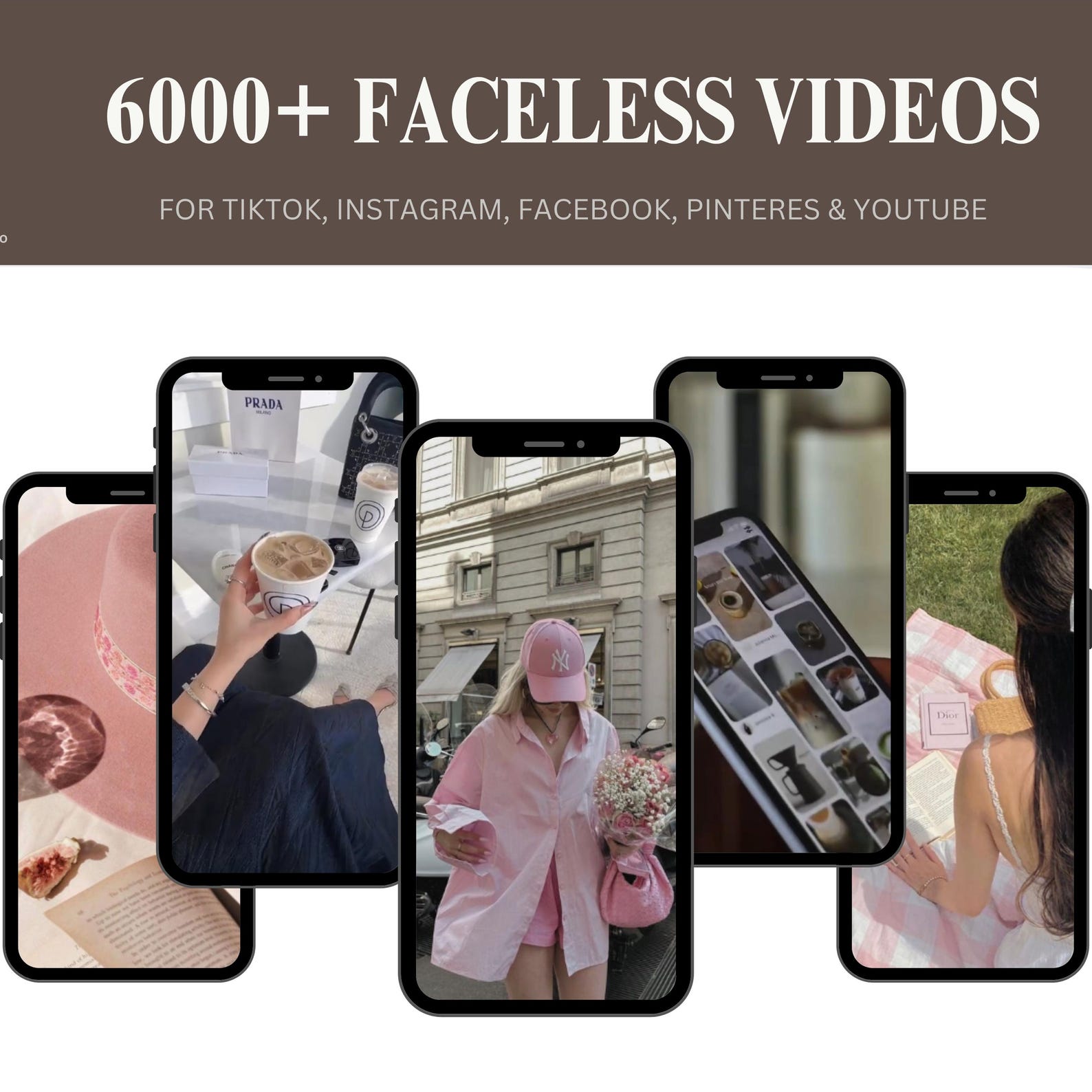 6000+ Faceless Aesthetic Videos + Story, DFY, Aesthetic Video ...