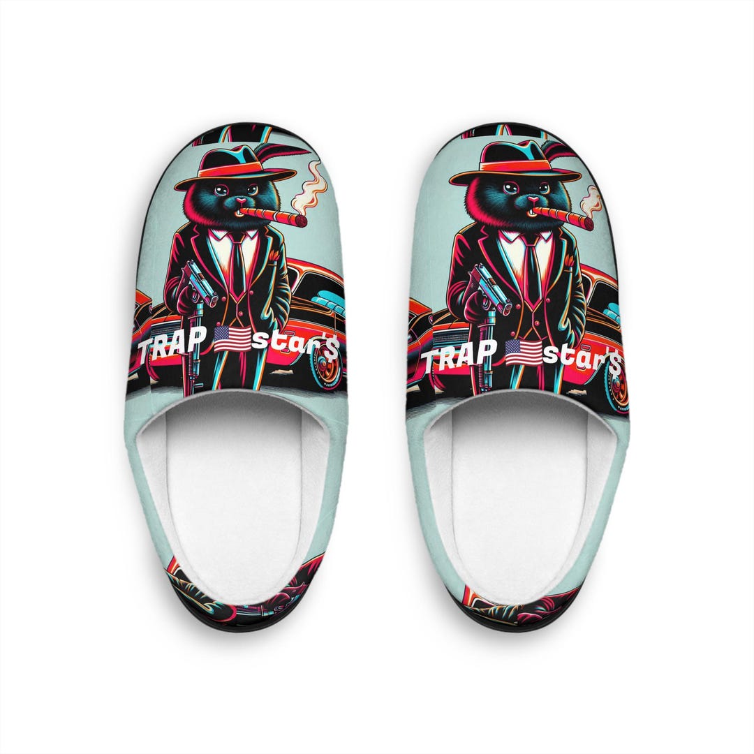 HOLY GHOST trap Stars Men's Indoor Slippers - Etsy