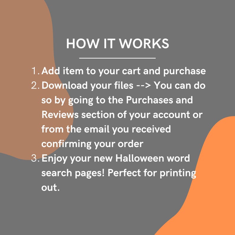 Halloween & Autumn Word Search for Kids Fun Fall Printable Puzzle ...