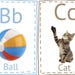 Printable ABC Flashcards | Digital Alphabet Cards for Kids - Etsy
