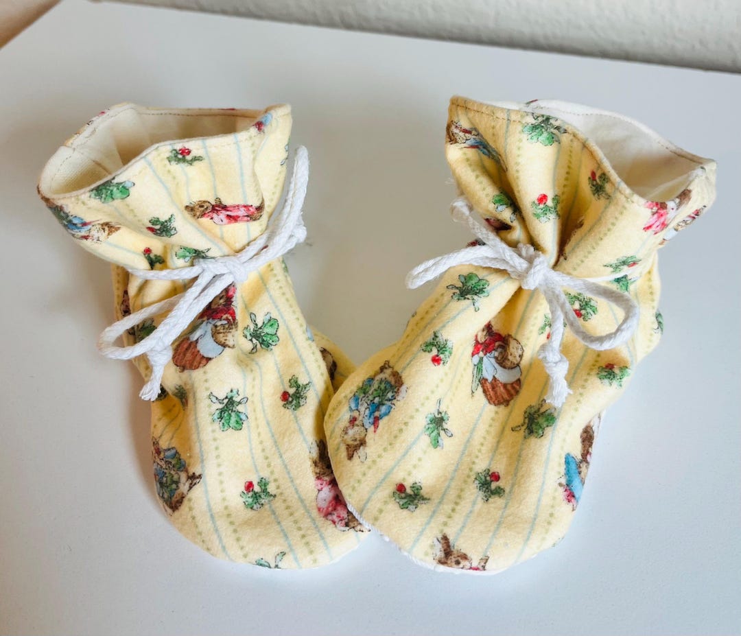 Peter Rabbit/beatrix Potter Baby TV Booties/soft Sole Shoes SIZE MEDIUM ...