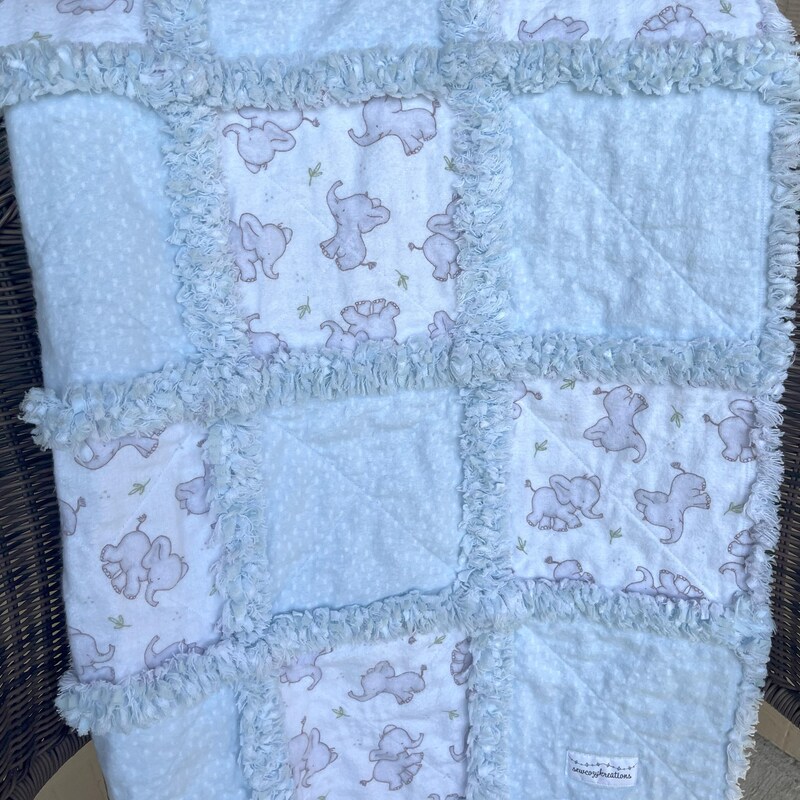 Baby Rag Quilt - Etsy