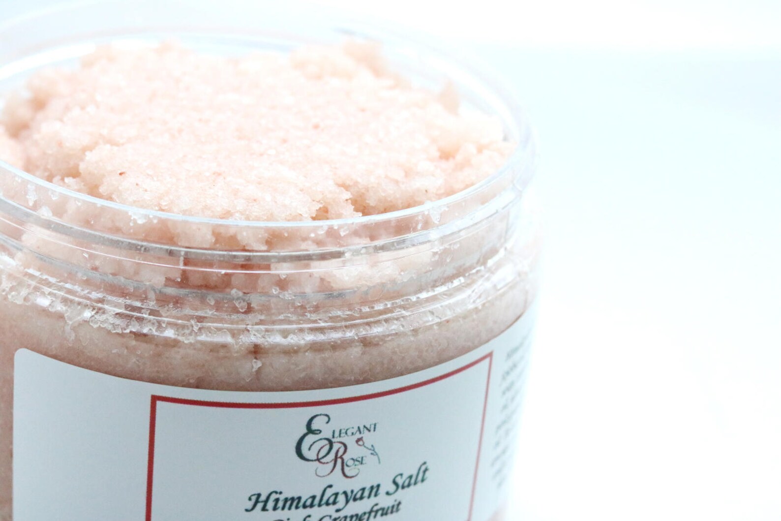Himalayan Rose Salt Scrub Dead Sea Salt Scrub Body Scrub | Etsy