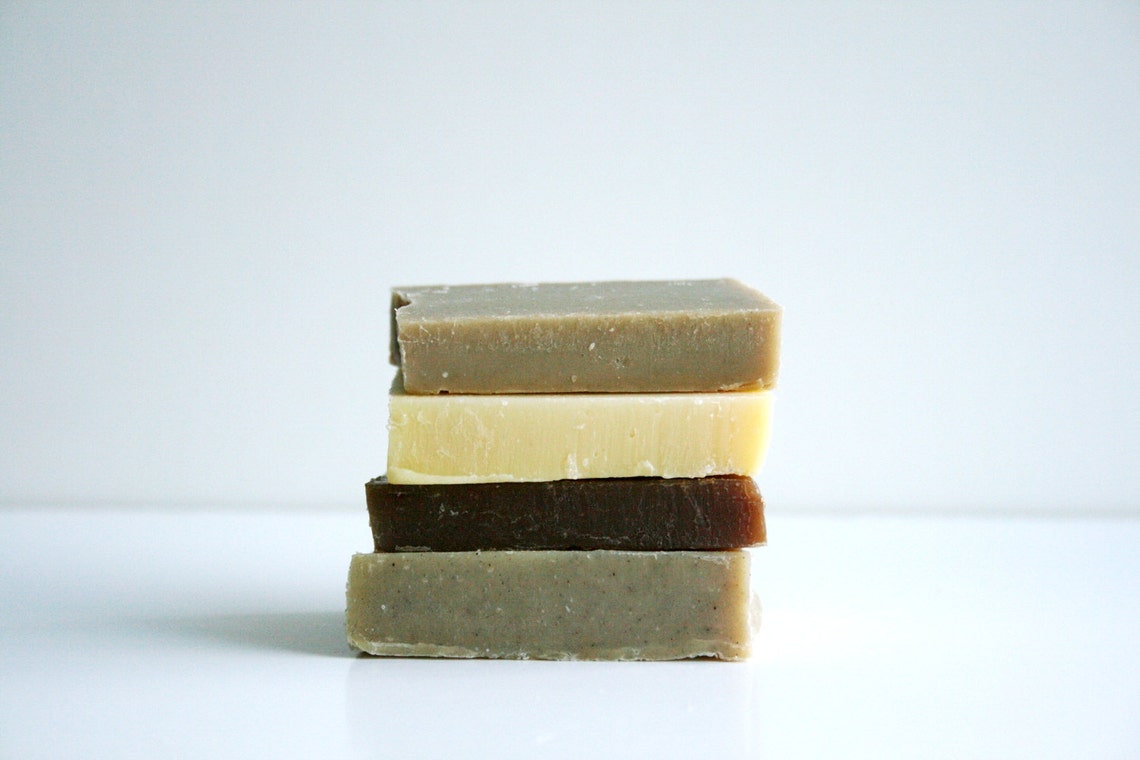 Shampoo Bar Sample Set - Natural Hair Care- 4 Shampoo Soap Samples - Etsy