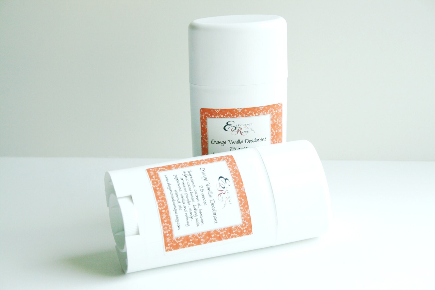 Orange Vanilla Natural Deodorant - Essential Oil Deodorant - Etsy