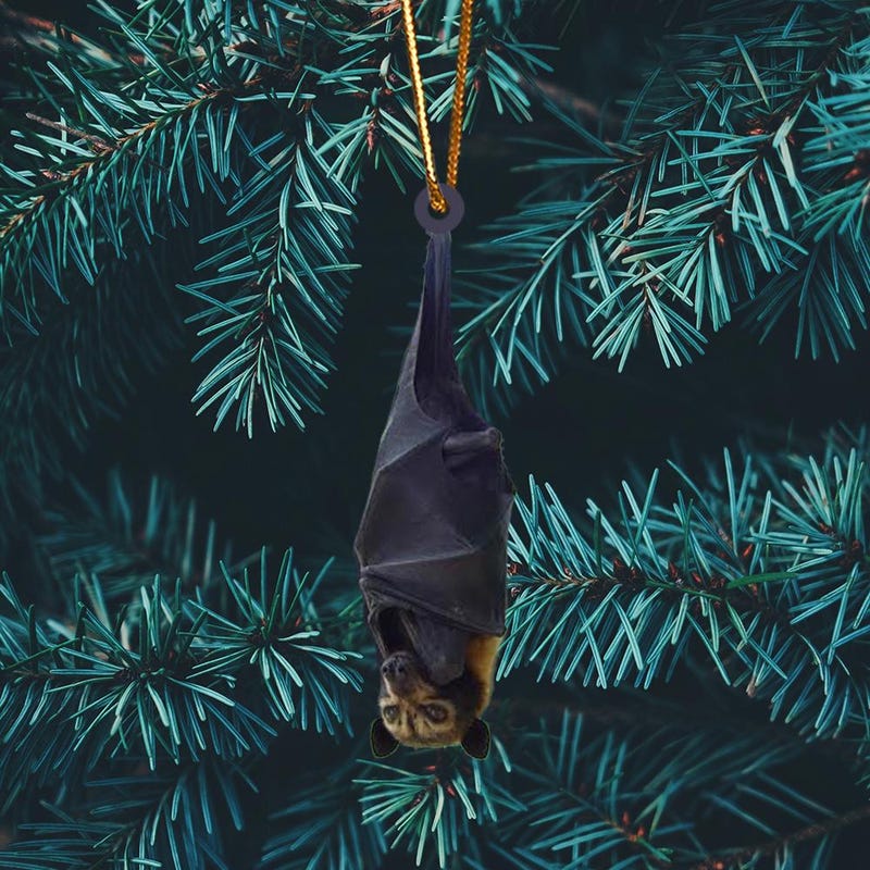 Bat Ornaments - Etsy