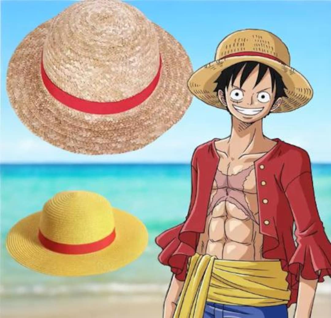 One Piece Luffy Straw Hat Cosplay - Etsy