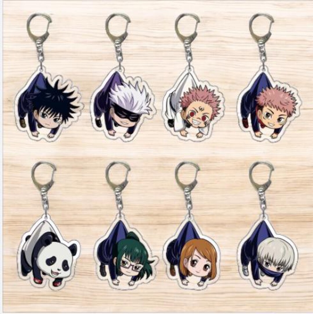 Jujutsu Kaisen Keychains - Etsy