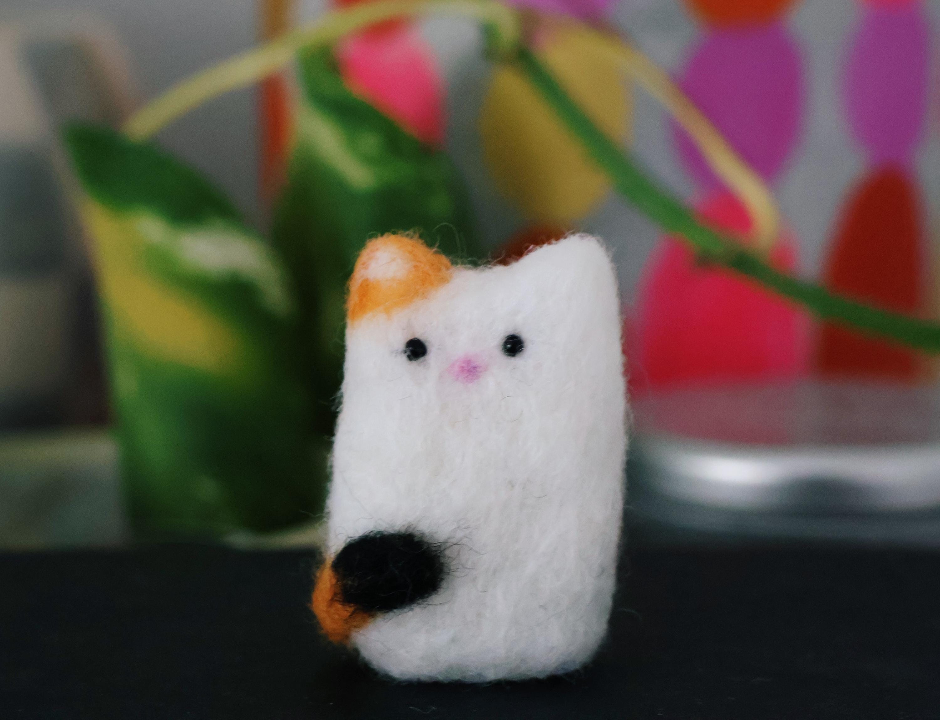 Felt Calico Cat - Etsy