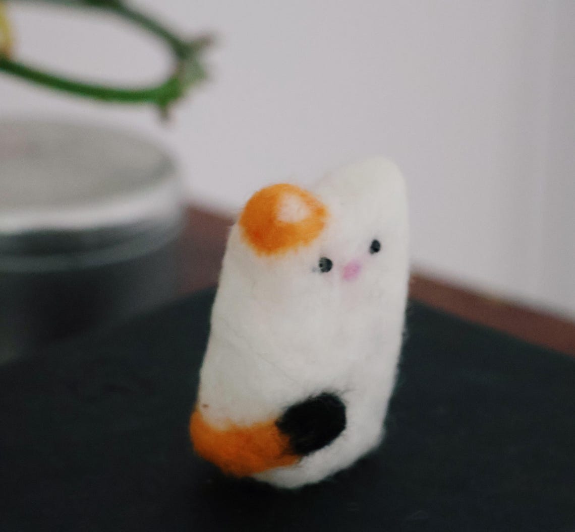 Felt Calico Cat - Etsy
