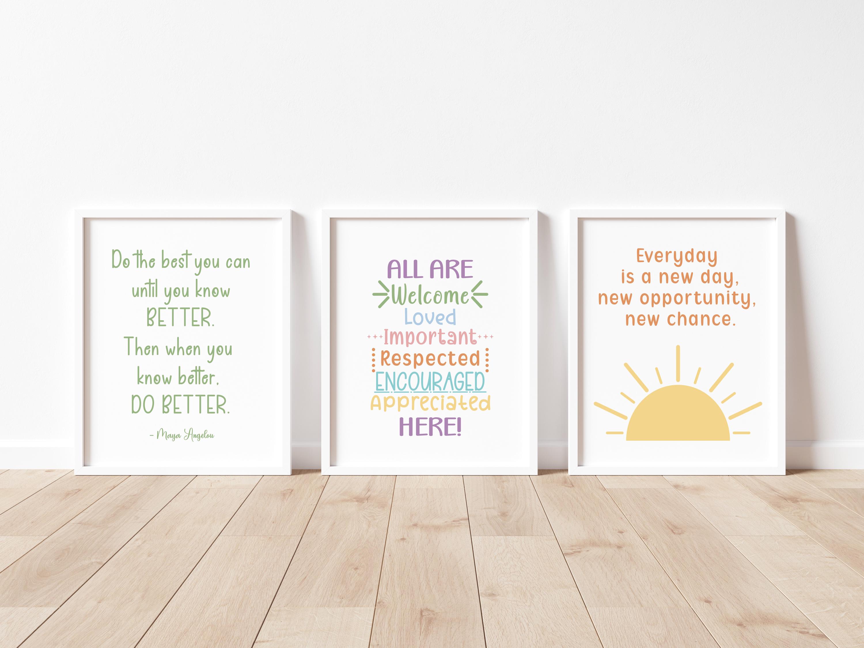 SEL Classroom Poster Bundle: Social Emotional Learning, Teacher Wall ...