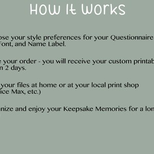 Memory Box Starter Kit W/cover Pages, Tabs & Label | School Year ...
