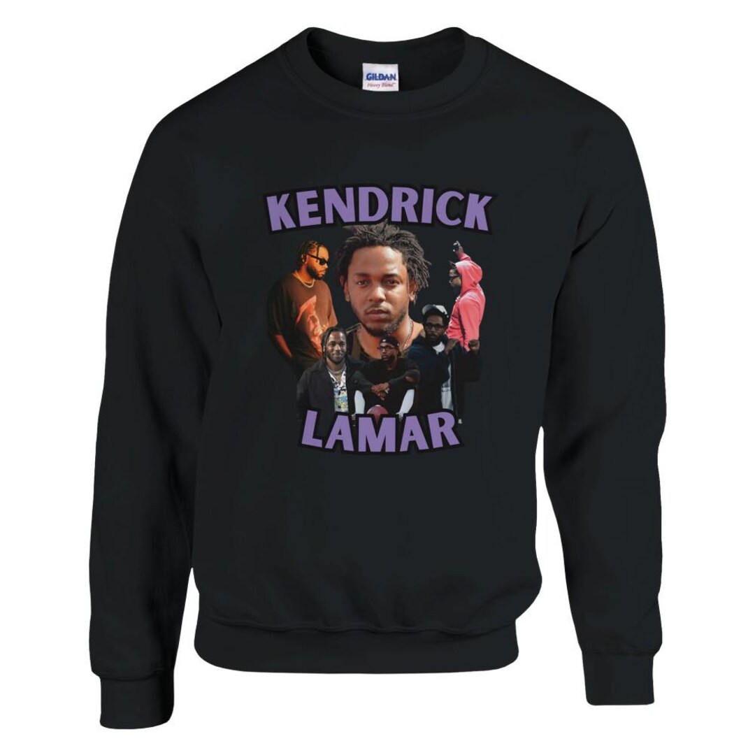 Kendrick Lamar Collage Crewneck Sweatshirt Iconic Hip Hop Unisex ...