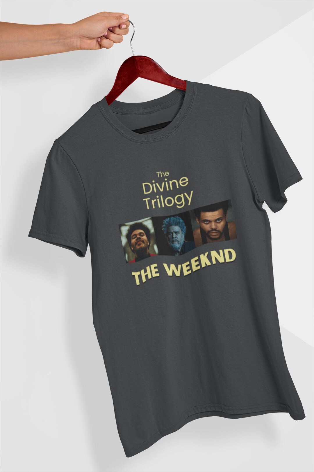 The Weeknd the Divine Trilogy Shirt, T-shirt, Tee Celebrate hurry up ...