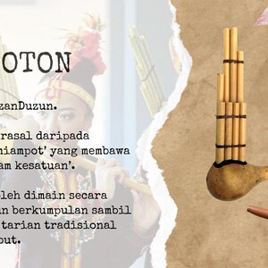 Minimalist Educational Presentation Designs Alat Muzik Tradisional ...