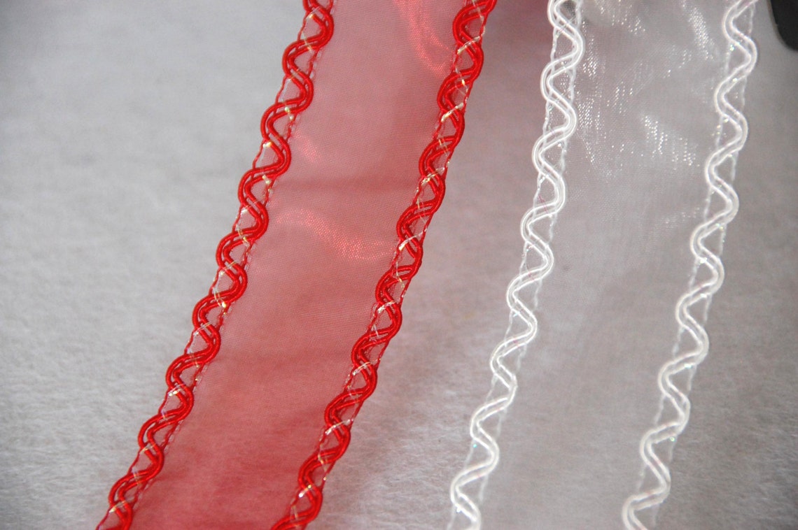 See-through Ribbon Transparent 38mm Wide Organza Selection - Etsy UK