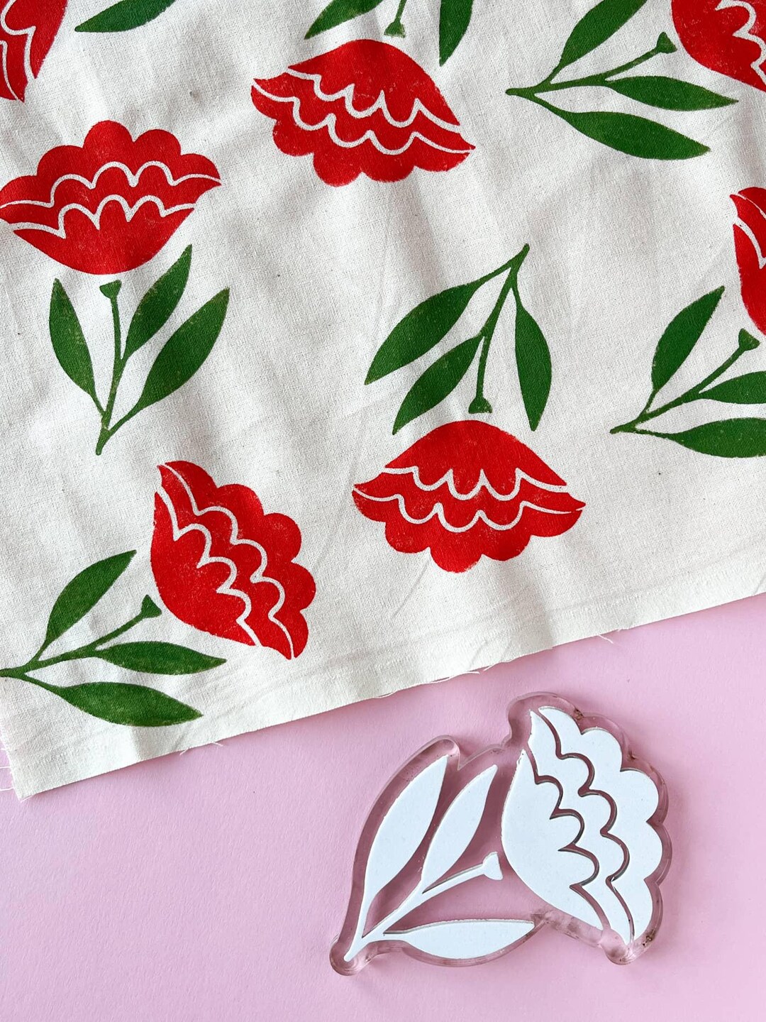 Peony Flower Stamp for Decorating Materials, Floral Pattern for Art ...