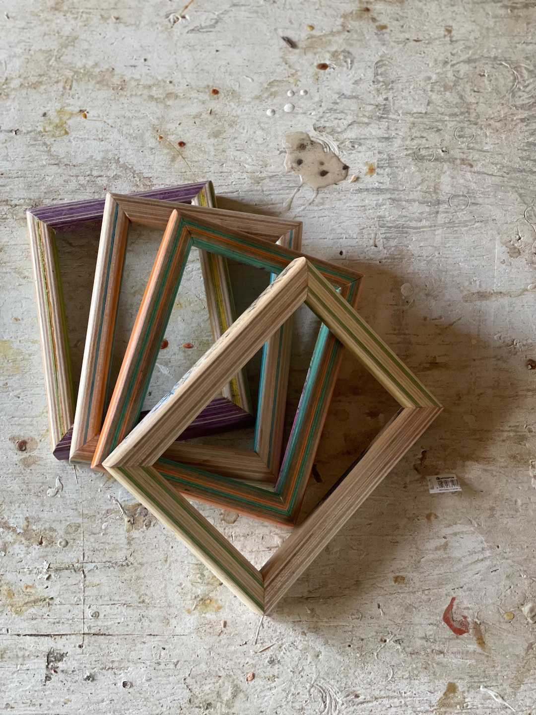 Upcycled Skateboard Picture Frame: Handcrafted Wall Decor - Etsy