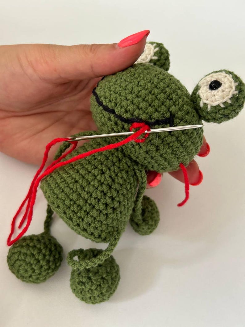 DIY Baby Frog Keychain, Cute Keychain, Crochet KIT, Bag Charm ...