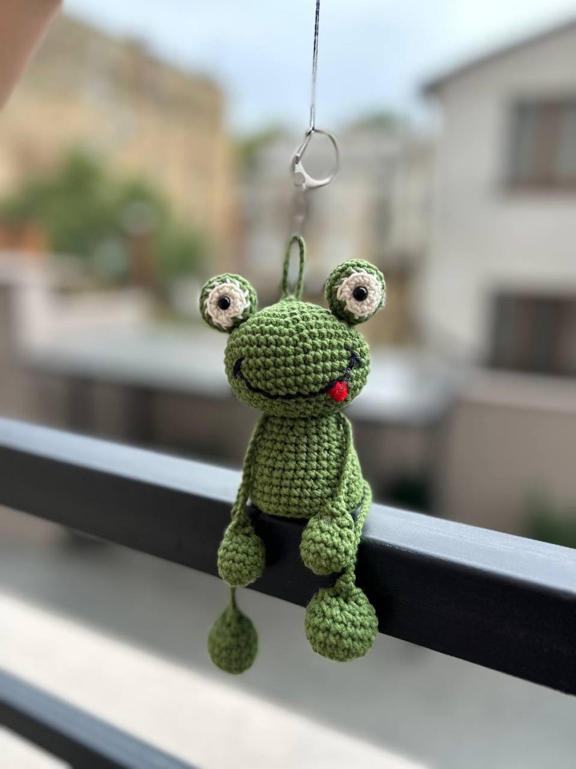 DIY Baby Frog Keychain, Cute Keychain, Crochet KIT, Bag Charm ...