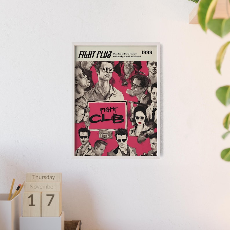 Fight Club Themed Poster - Etsy