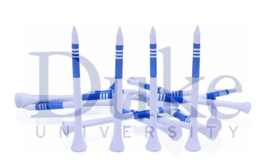 Duke University Blue Devils Wooden Golf Tees - Etsy